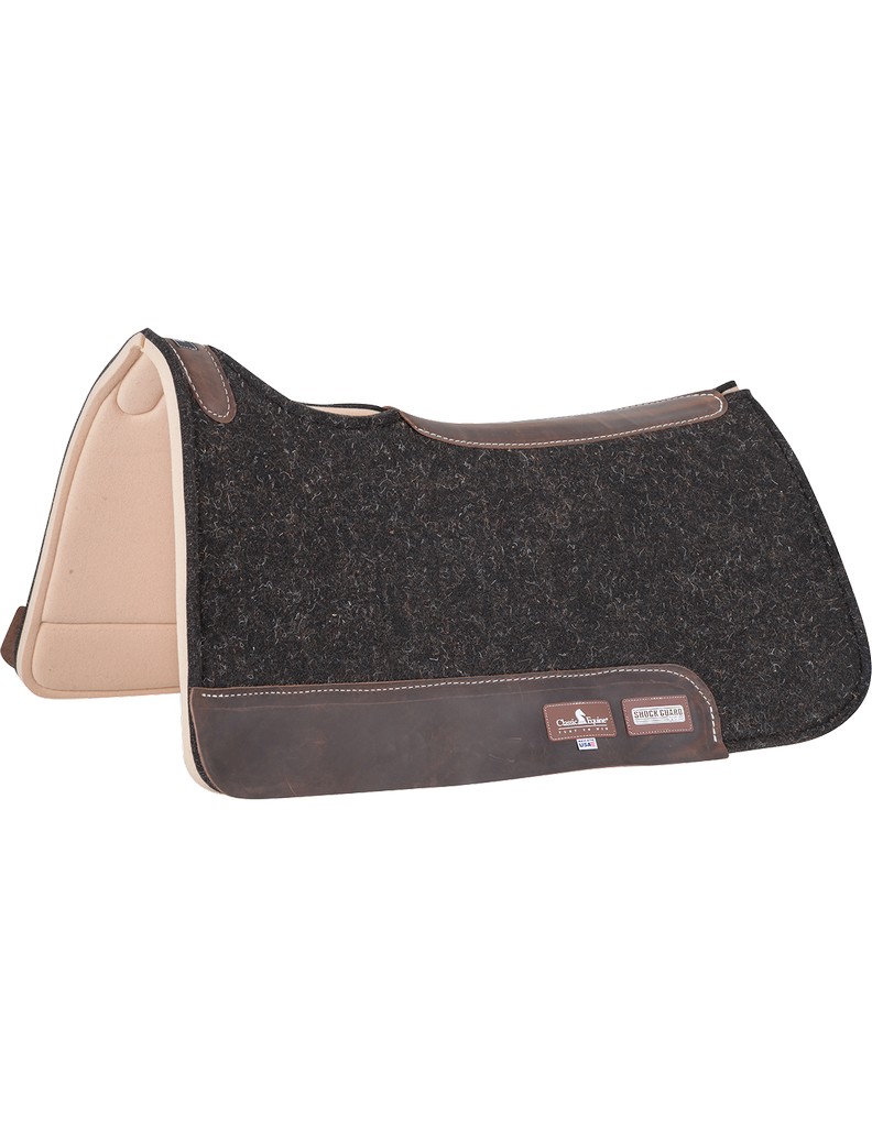 Classic Equine Western Saddle Pad Shock Guard Felt Lightweight SGFT