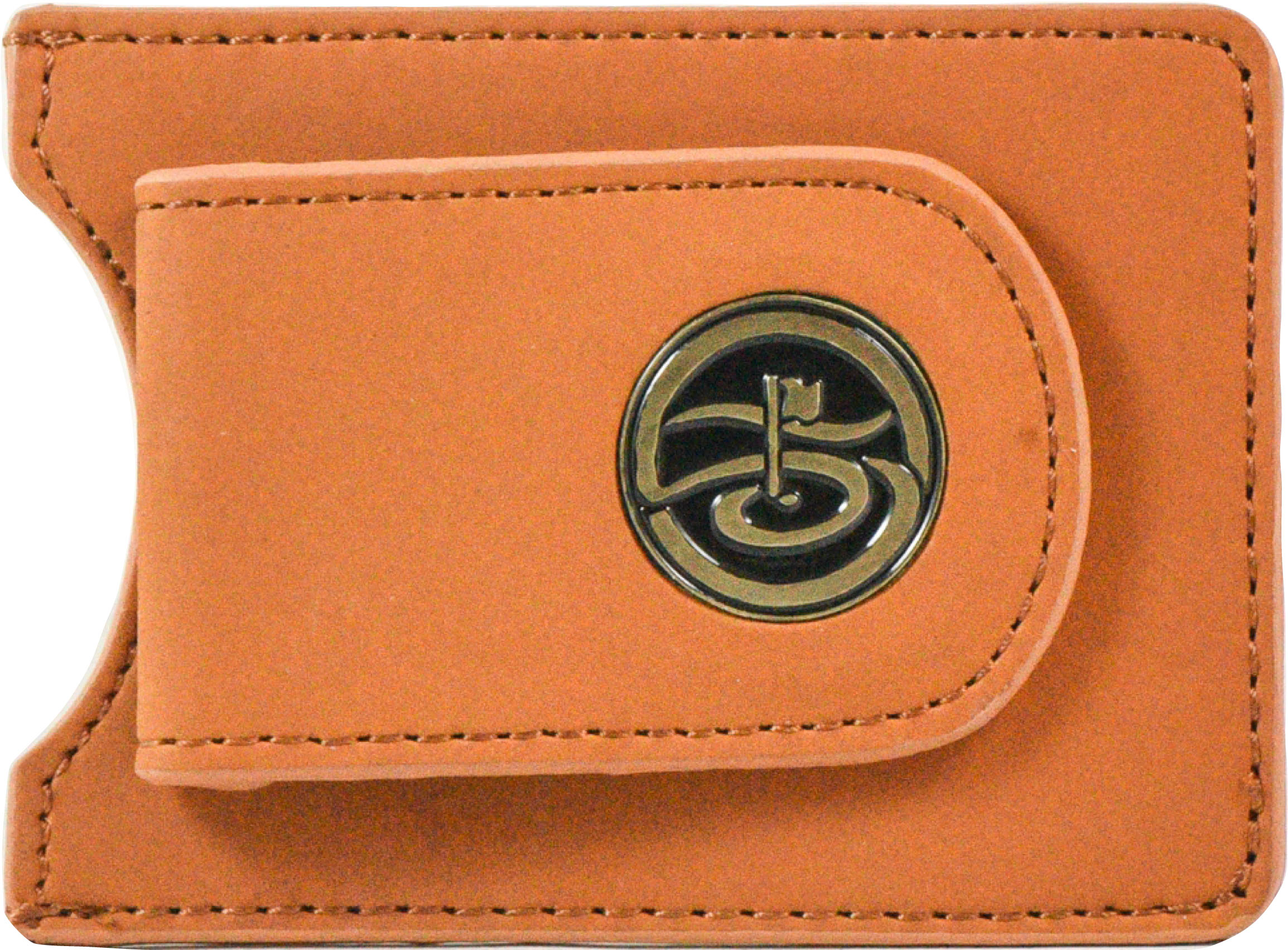 Mobile Pro Shop MAGNETIC LEATHER WALLET WITH CARD POCKET