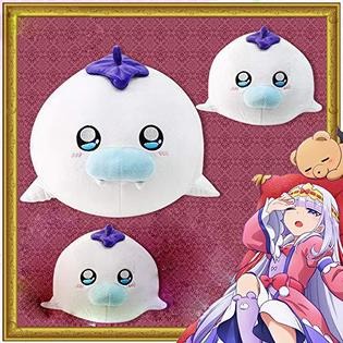 Jcvcx Jcvcx Anime Role Eggplant Seal Plush Toy Sleepy Princess In The Demon Castle Cute Plush