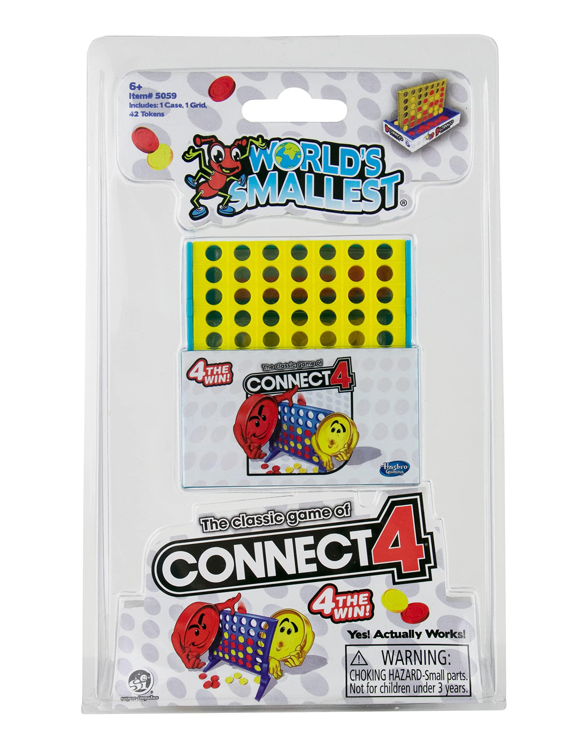 Worlds Smallest world's smallest connect 4, super fun for outdoors ...