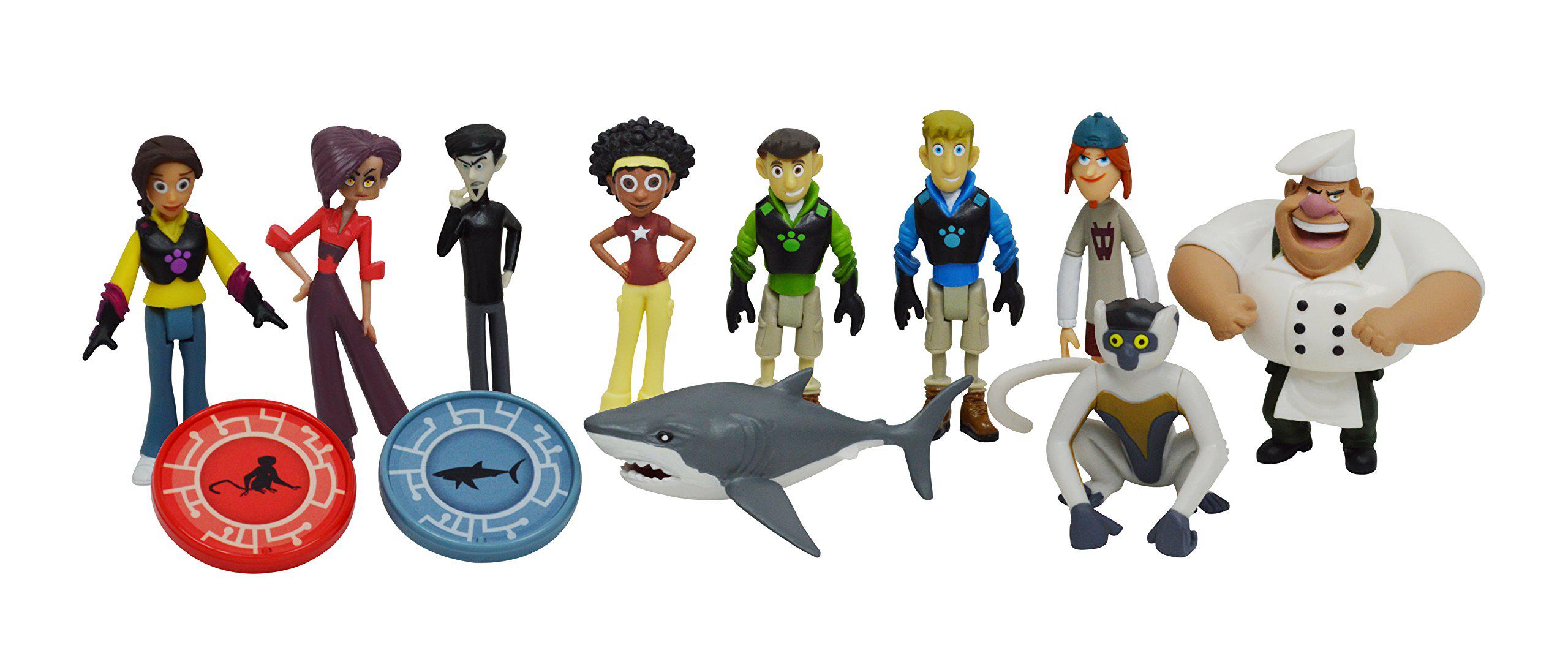 Wild Kratts wild kratts toys 10-pack action figure gift set