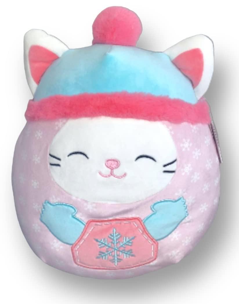 Squishmallows squishmallows 12 inch kathy christmas cat plush - wearing ...
