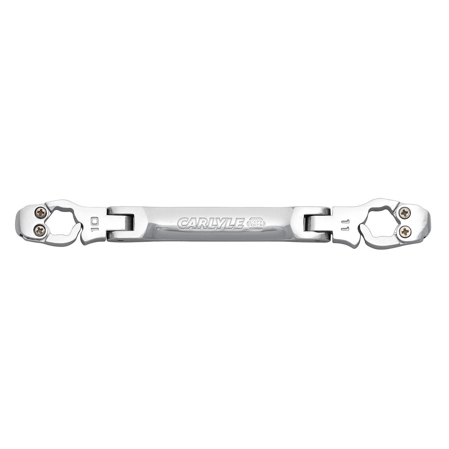 Ags Ratcheting Flare Nut Brake Line Wrench Metric Double Flex 10mm