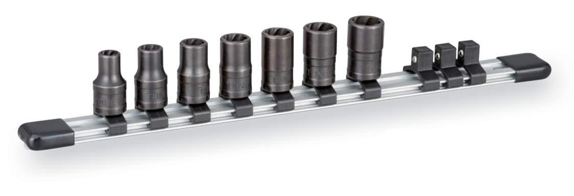 Tone htr307 tone 3/8" drive tornado socket set w/ socket holder