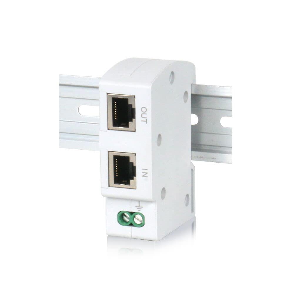 FASTCabling din rail poe surge protector 16kv protection for poe+ ...