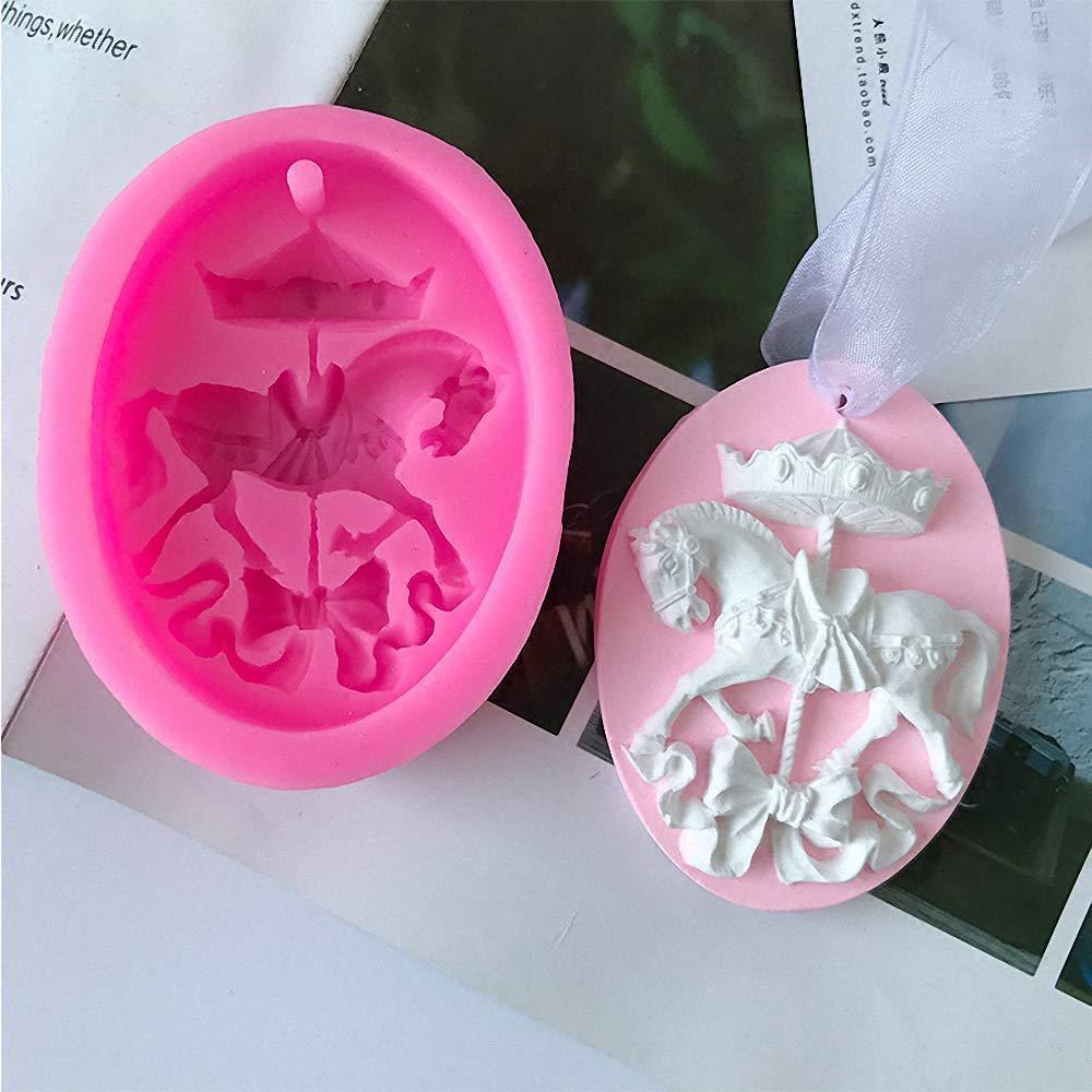 MoldFun Small Size Carousel Horse Resin Casting Mold Merry go round moldfun-small-size-carousel-horse-resin-casting-mold-merry-go-round
