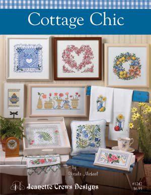 Jeanette Crews Designs cottage chic - cross stitch pattern