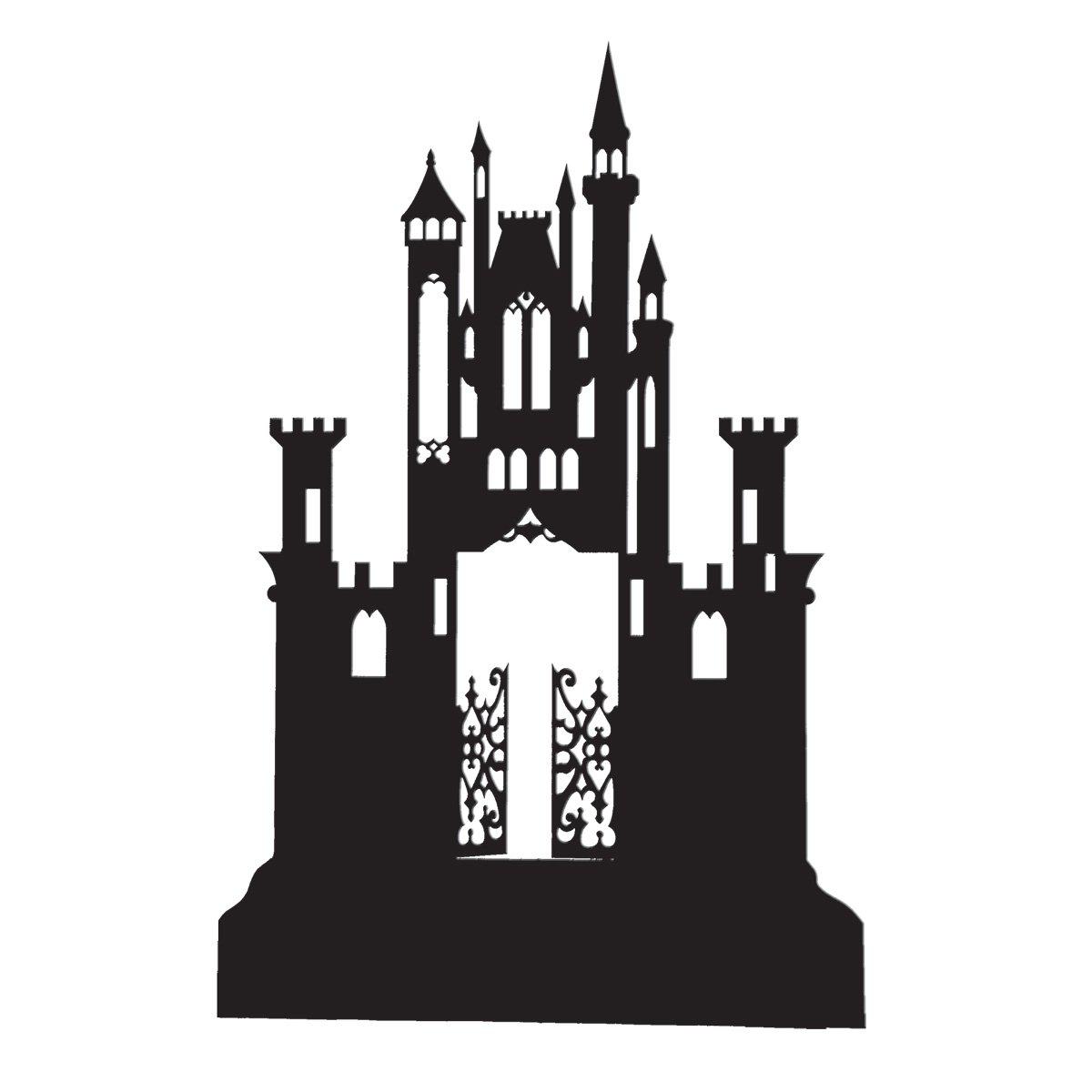 anderson\'s anderson's black gothic castle lifesize cardboard standup