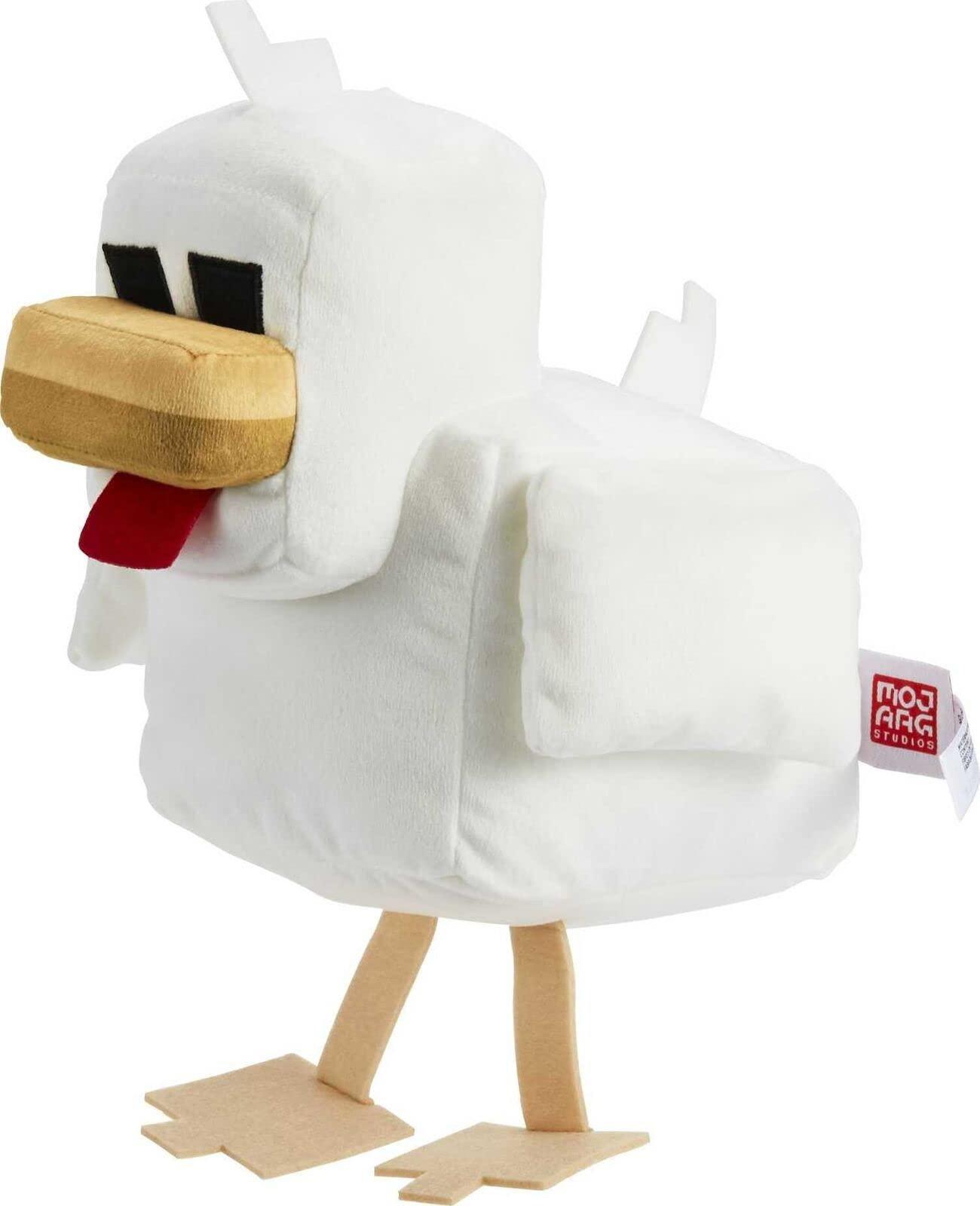 minecraft basic plush 8 inch chicken legends poulet character soft ...