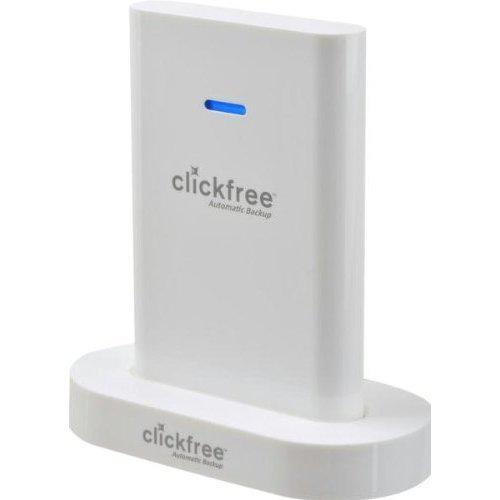 ClickFree 250gb external hard drive-white