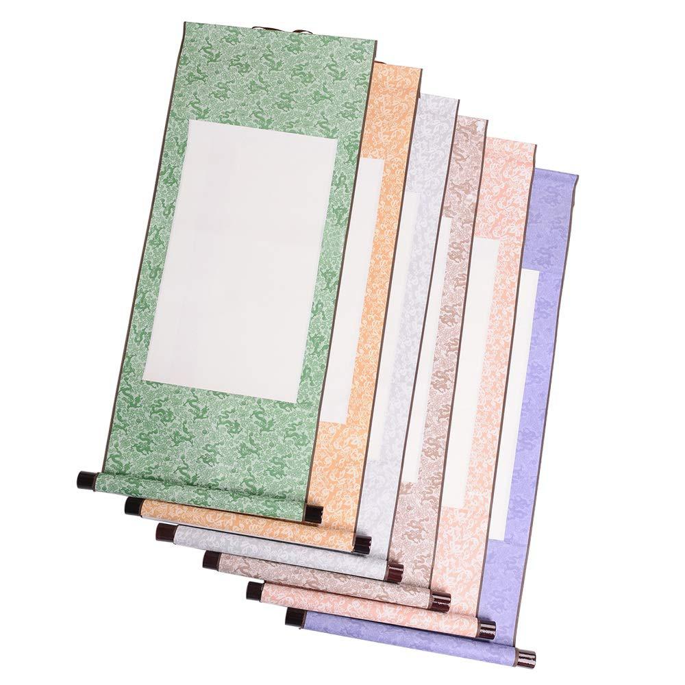 blank hanging scroll