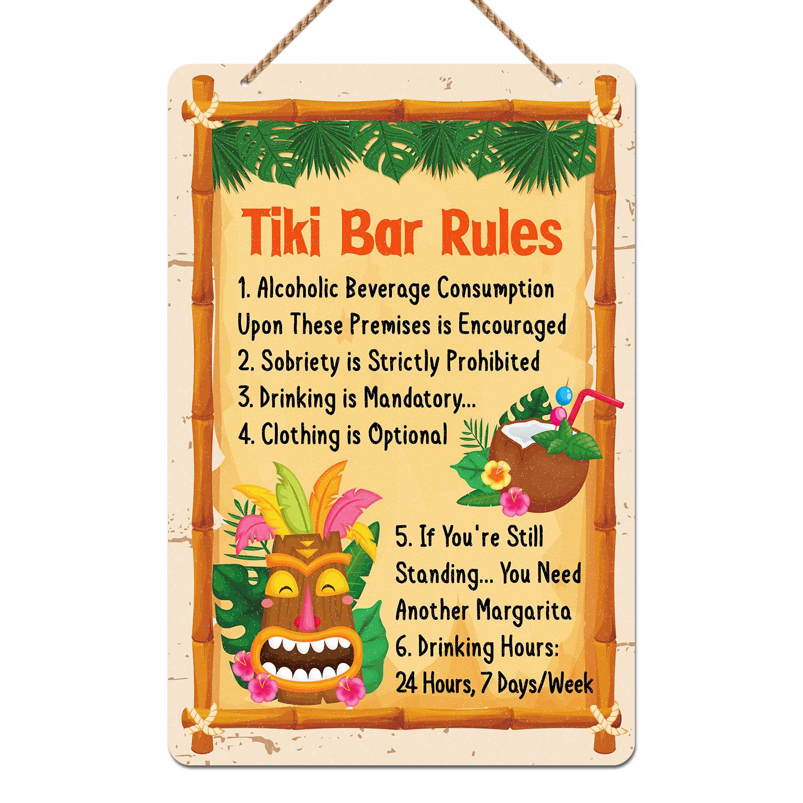 tiki bar rules