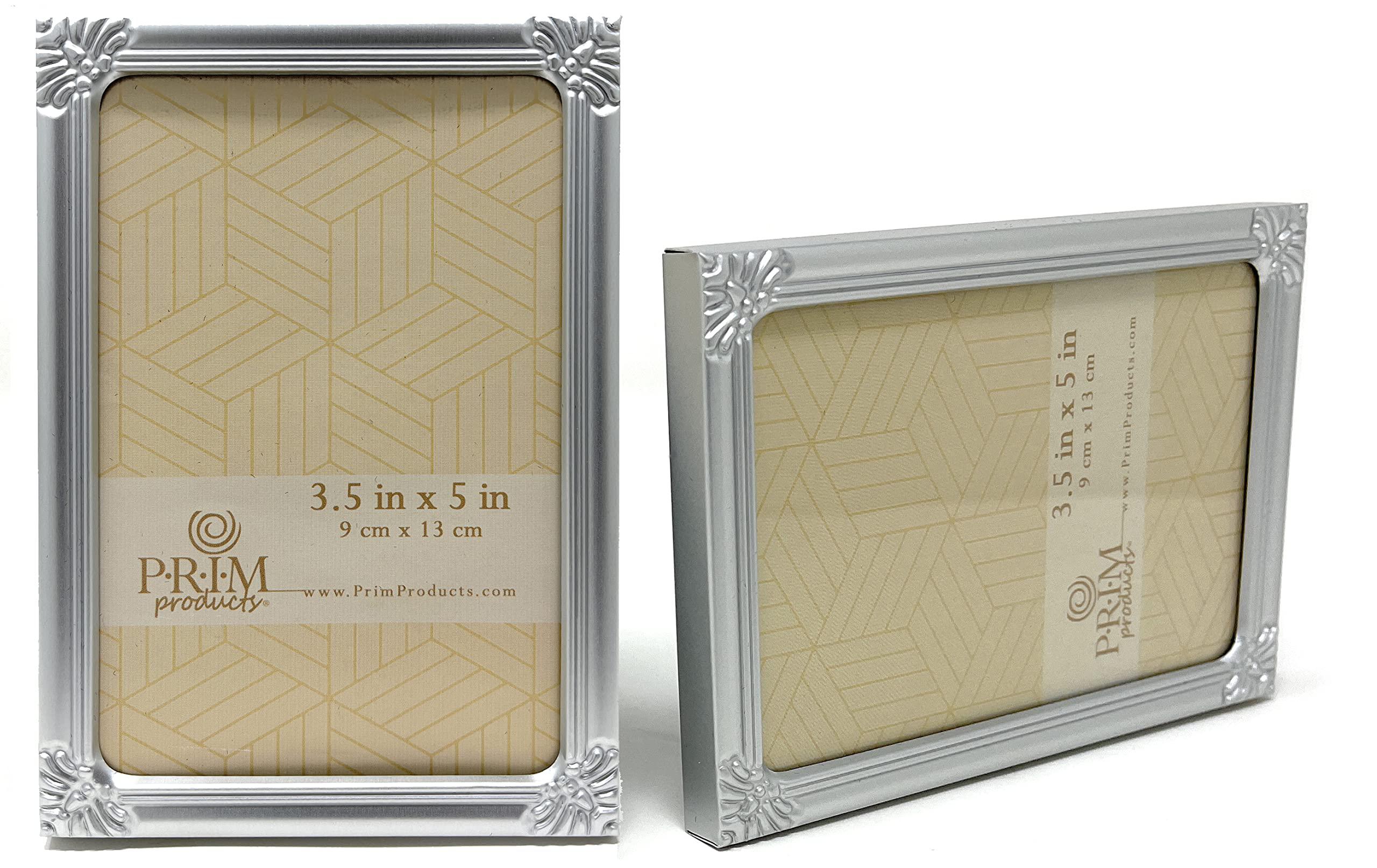 silver wall frames set