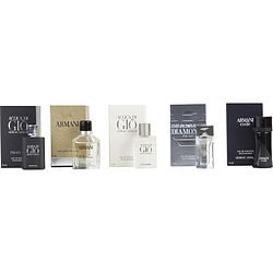 Giorgio Armani Variety Giorgio Armani Mini Cologne Gift Set for Men, 5 ...