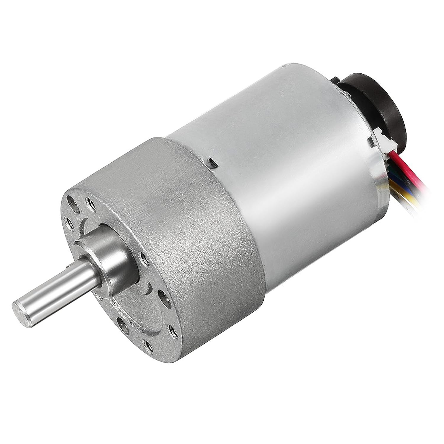 UXCELL Uxcell Gear Motor With Encoder Dc 24V 530Rpm Gear Ratio 18.8:1 D ...