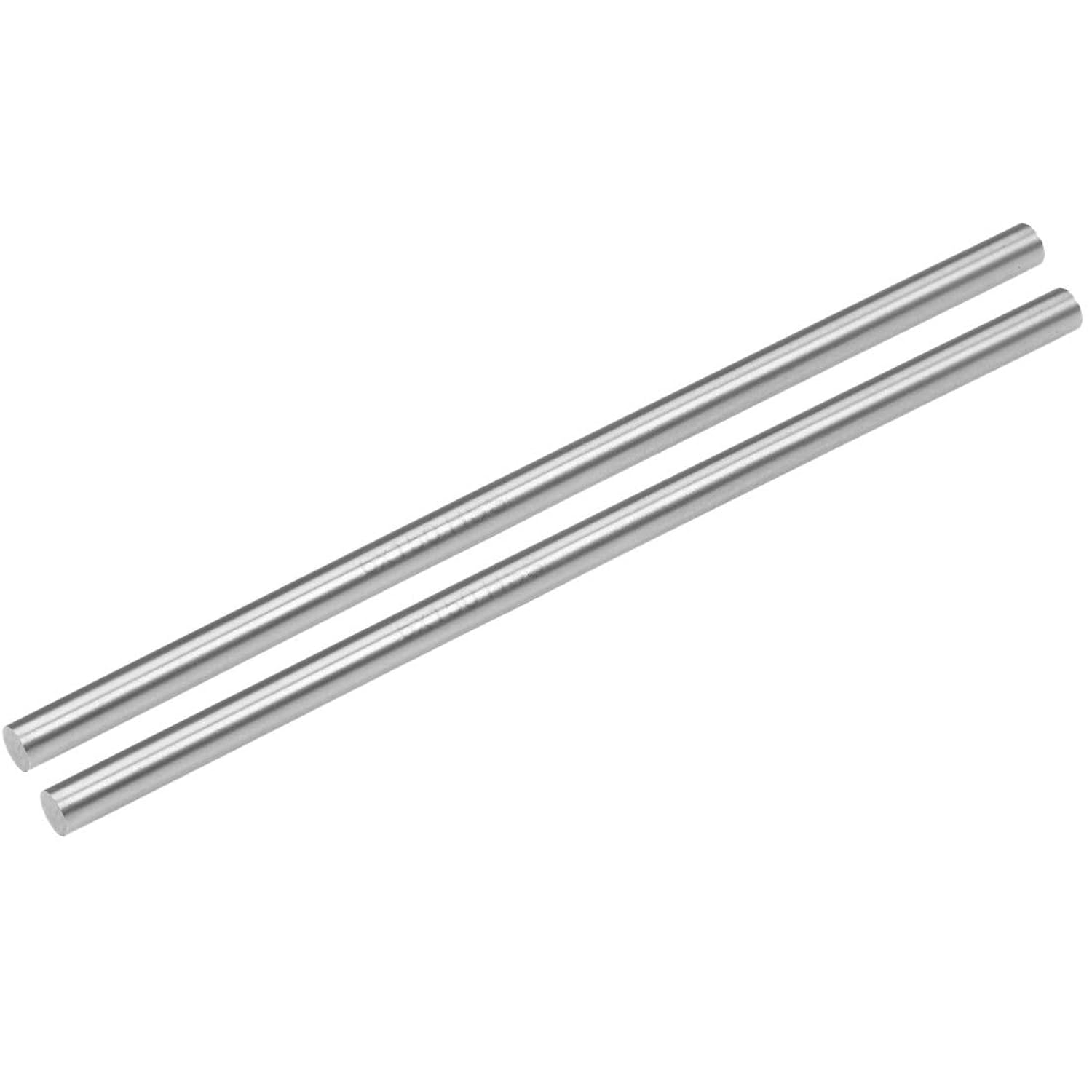 UXCELL Uxcell Round Steel Rod, 6Mm Hss Lathe Bar Stock Tool 150Mm Long ...