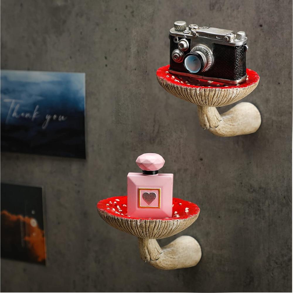 Great Choice Products Mushroom Hanging Shelves Cute Mushroom Wall