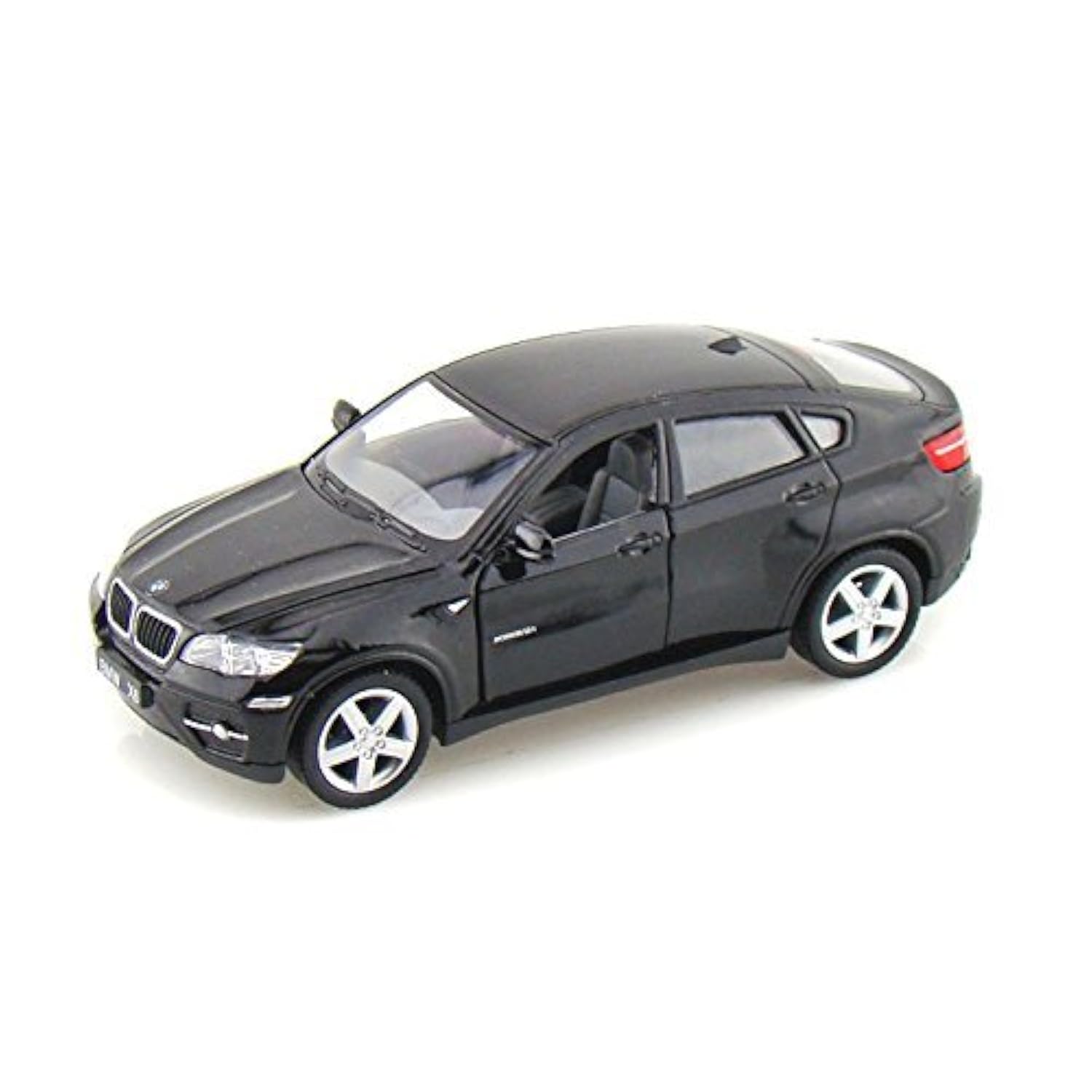KiNSMART BMW X6 5" 1:38 Scale Die Cast Metal Model w/Pullback Action Black