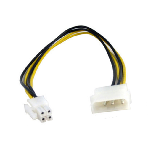 Great Choice Products 8" Inch ( 20Cm ) Molex Male To Atx 4-Pin Power ...