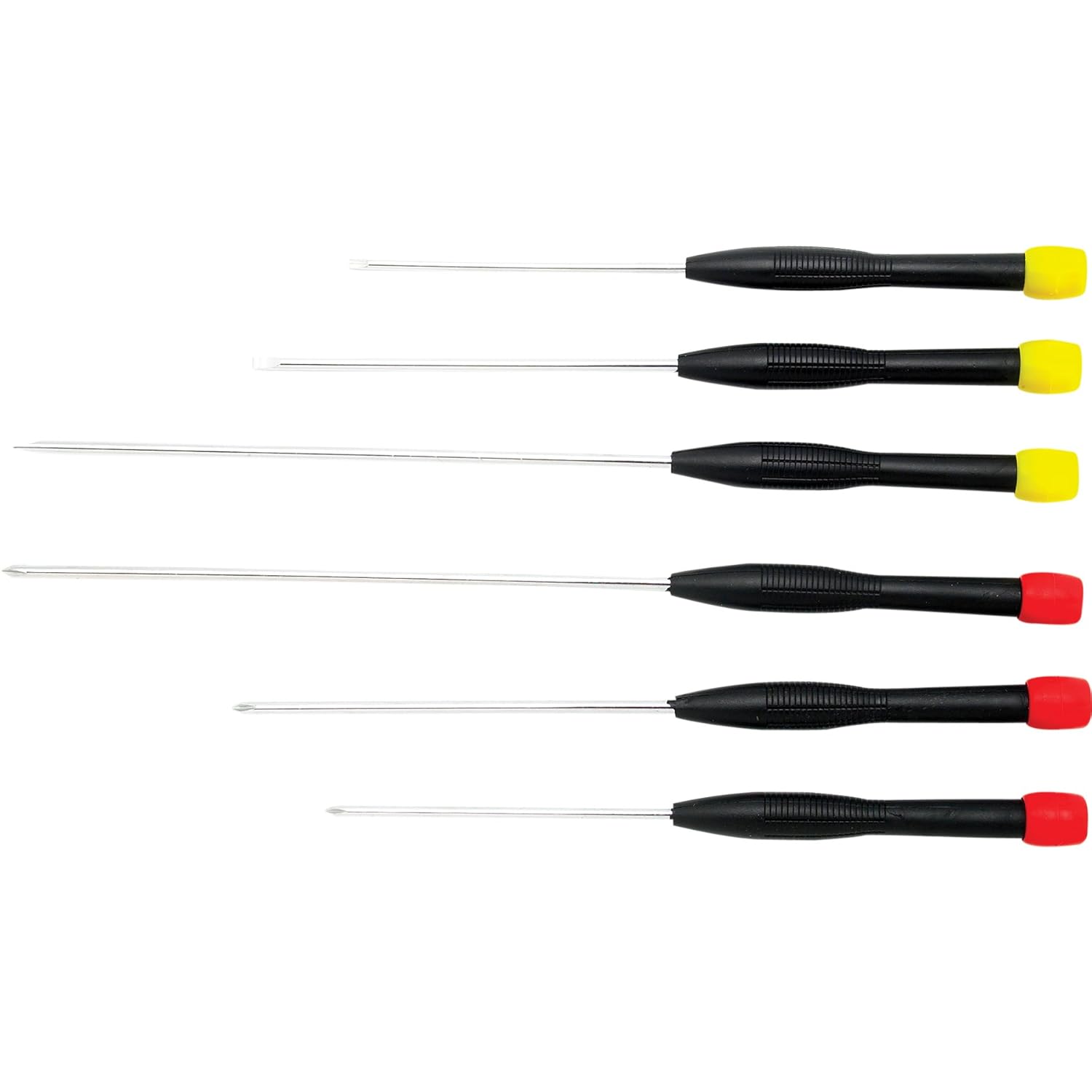 Performance Tool 1423 Extra Long Shaft Screwdriver Set with Swiveling ...