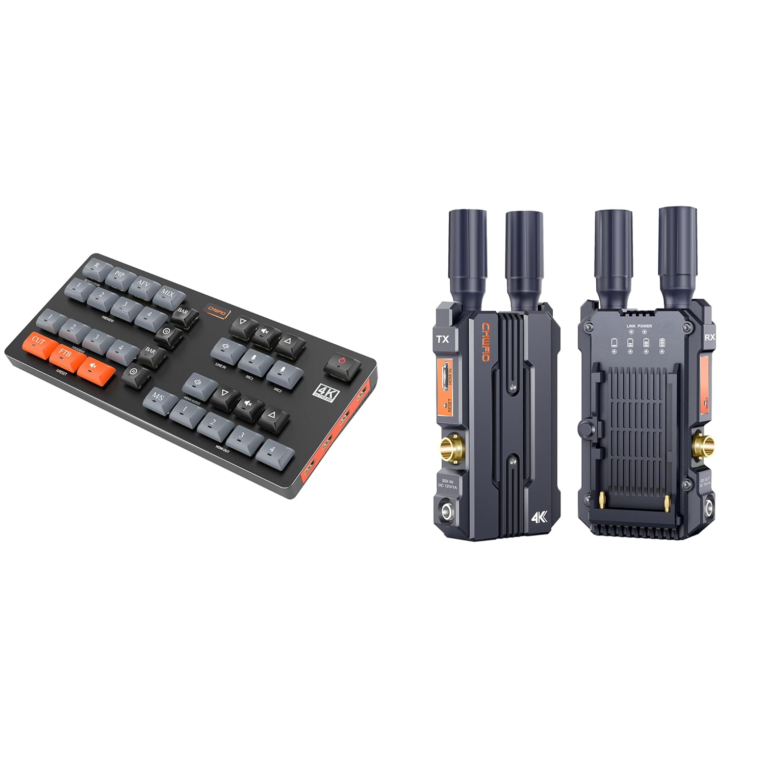 Great Choice Products 4K Video Mixer Switcher And One 4K Wireless Hdmi ...