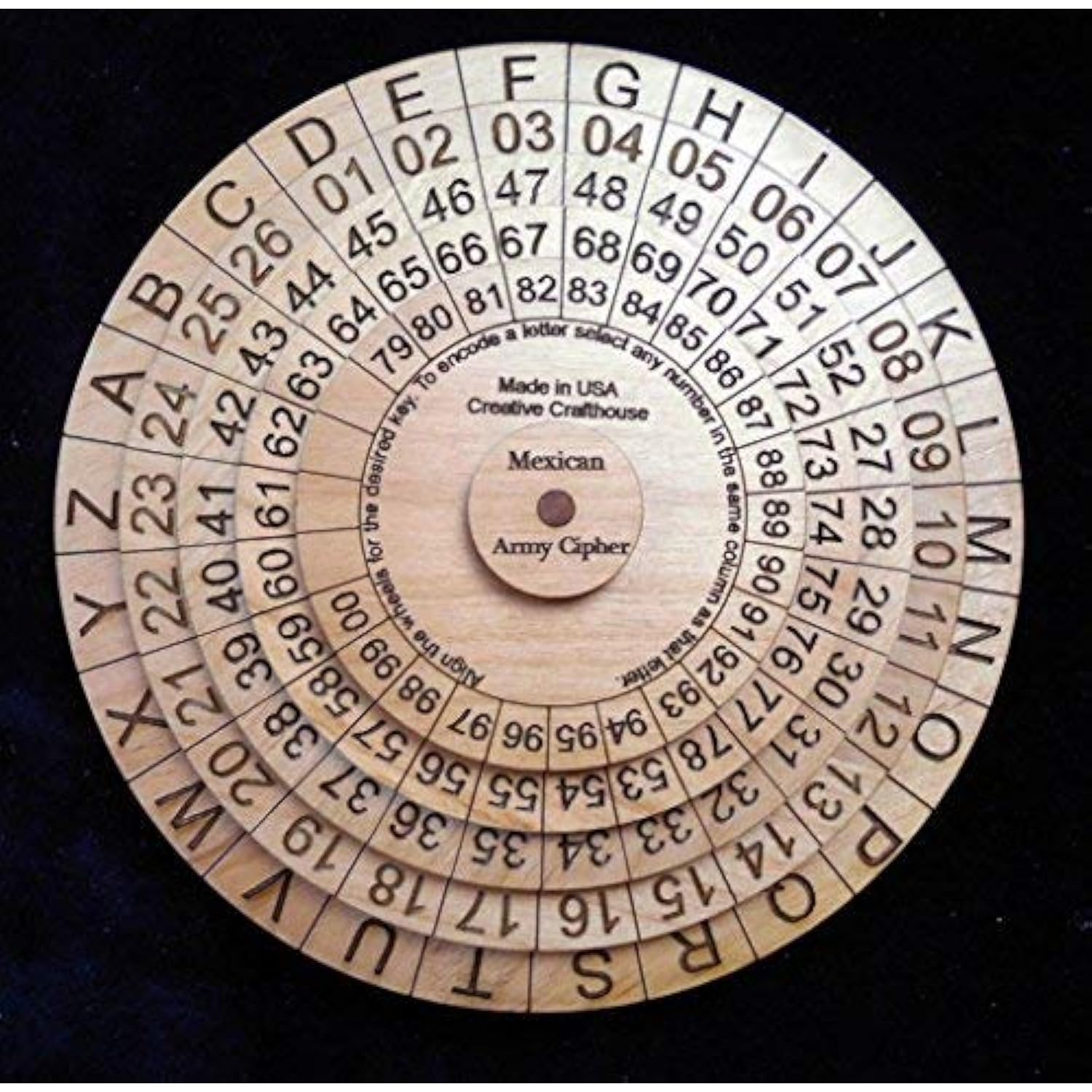 Great Choice Products Mexican Cipher Encryption Machine Puzzle ...