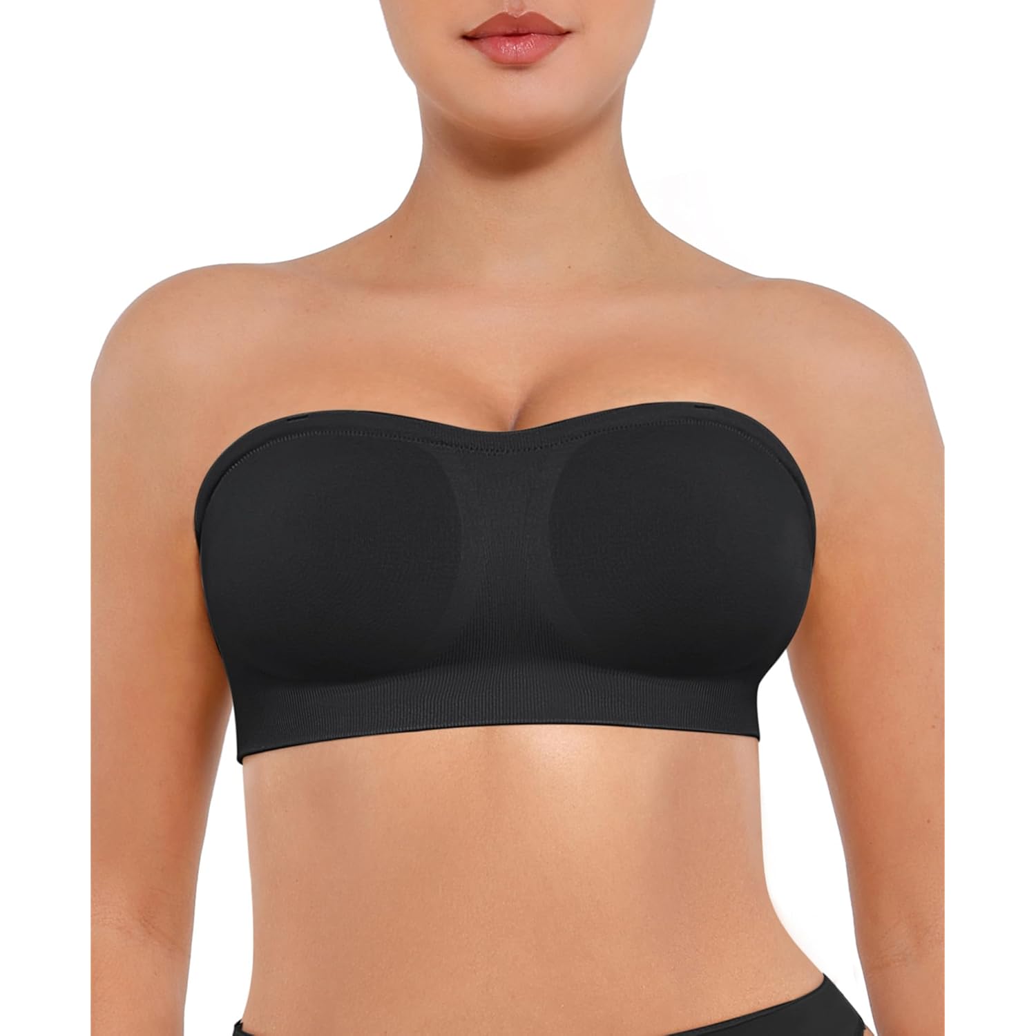 seamless strapless bra