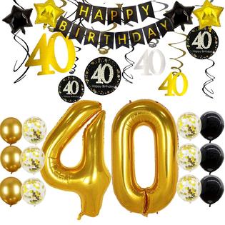 EBD Products 40Th Birthday Decorations For Him Men Happy 40Th Birthday Party Balloons ebd-products-40th-birthday-decorations-for-him-men-happy-40th-birthday-party-balloons