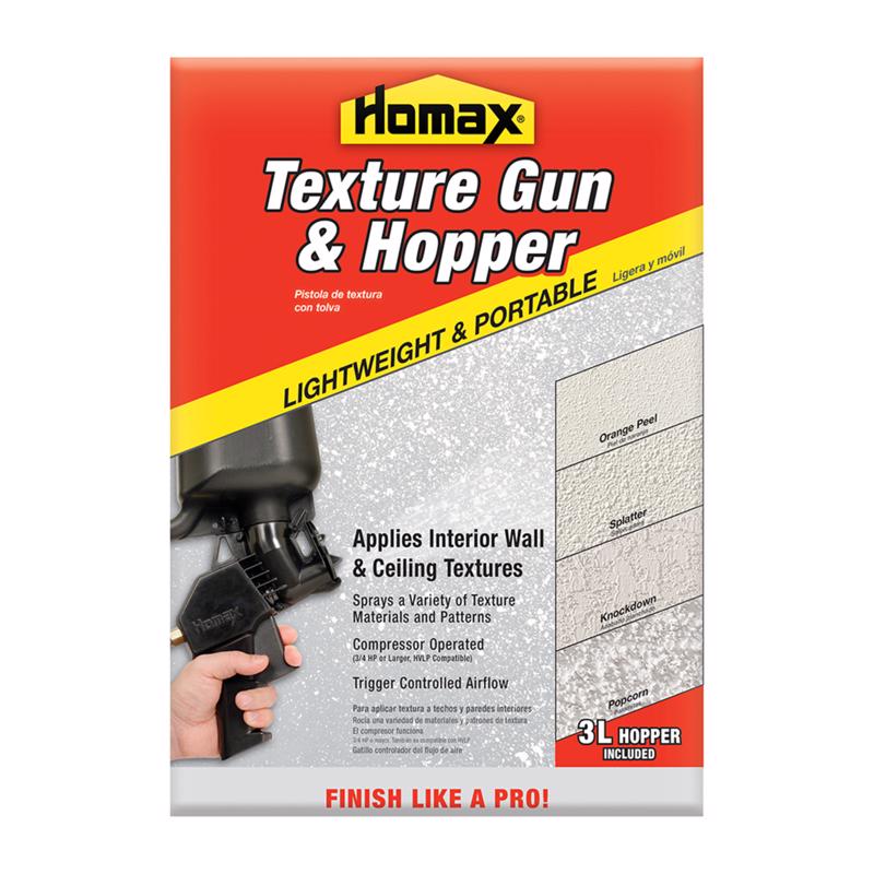 Homax Pneumatic II 30 psi Plastic Texture Hopper & Gun