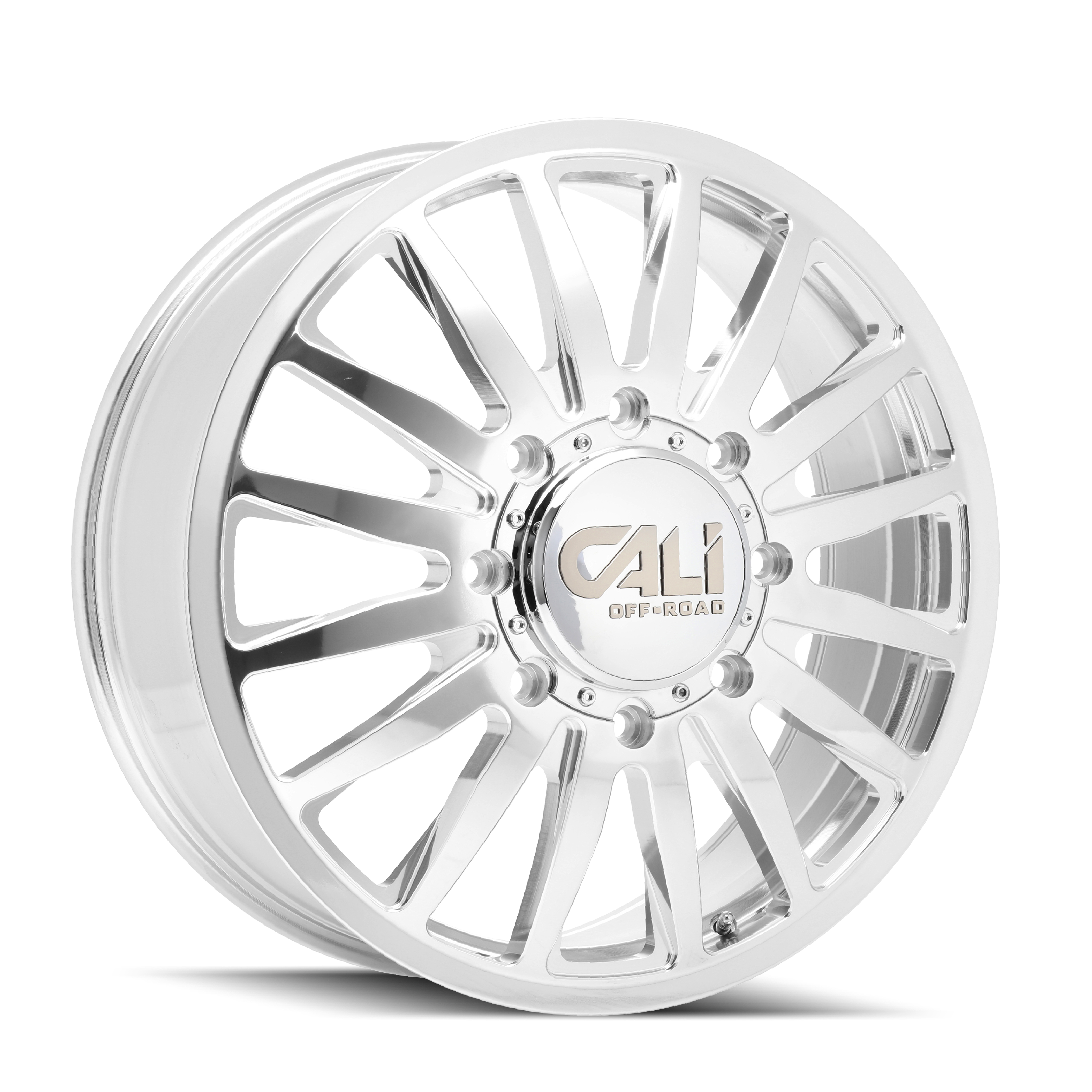 CALI OFF-ROAD SUMMIT DUALLY-9110D 20X8.25 8X170 115ET 124.9CB POLISHED ...