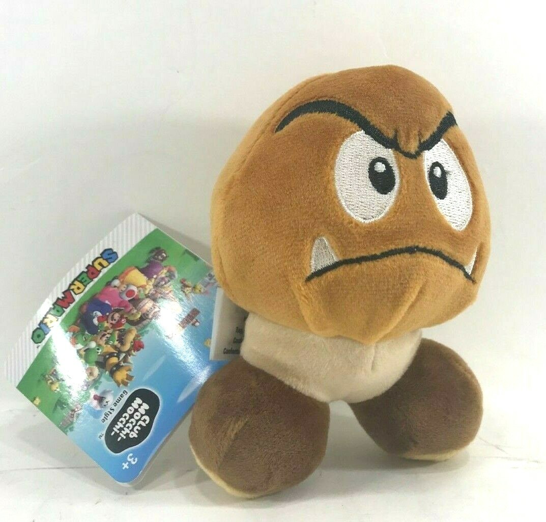 Nintendo - Super Mario 4" Goomba Mini Plush Club Mocchi Mocchi