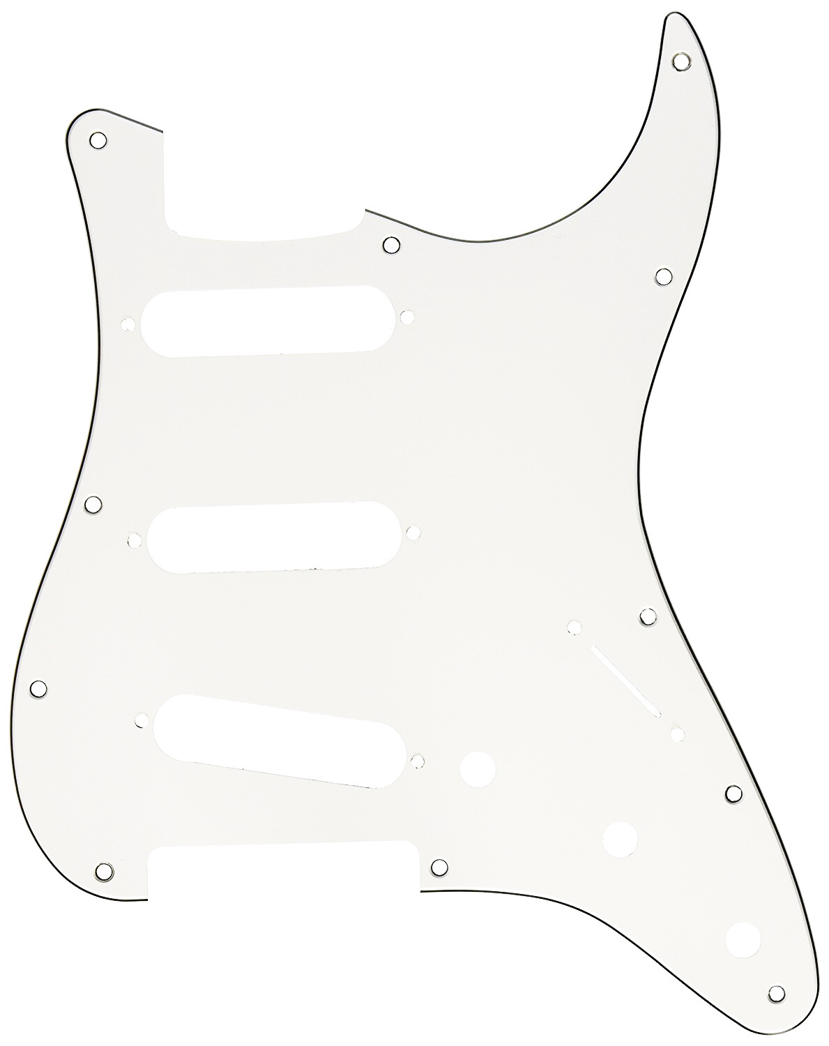 Fender Genuine Fender Stratocaster/Strat 3-Ply 11-Hole SSS Guitar ...