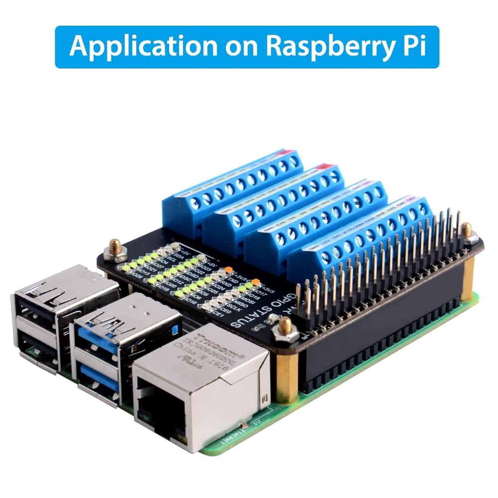 thinkstar Raspberry Pi Gpio Screw Terminal Block Breakout Board Hat ... thinkstar Raspberry Pi Gpio Screw Terminal Block Breakout Board Hat ...