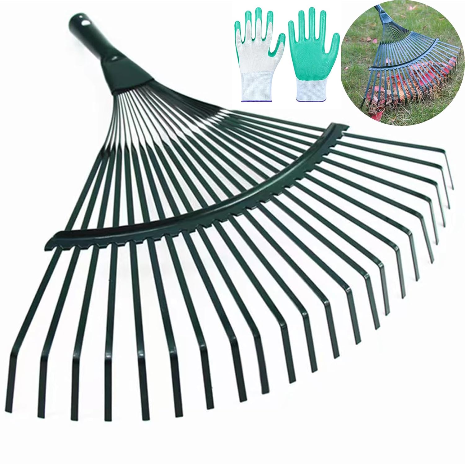 thinkstar Landscape Rake,Rake Head Replacement,Metal Rake,Rakes For ...