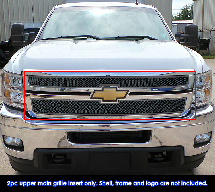 APS 2011-2014 Chevy Silverado 2500 HD Rivet Grille 1.8 Mm Wire Mesh ...