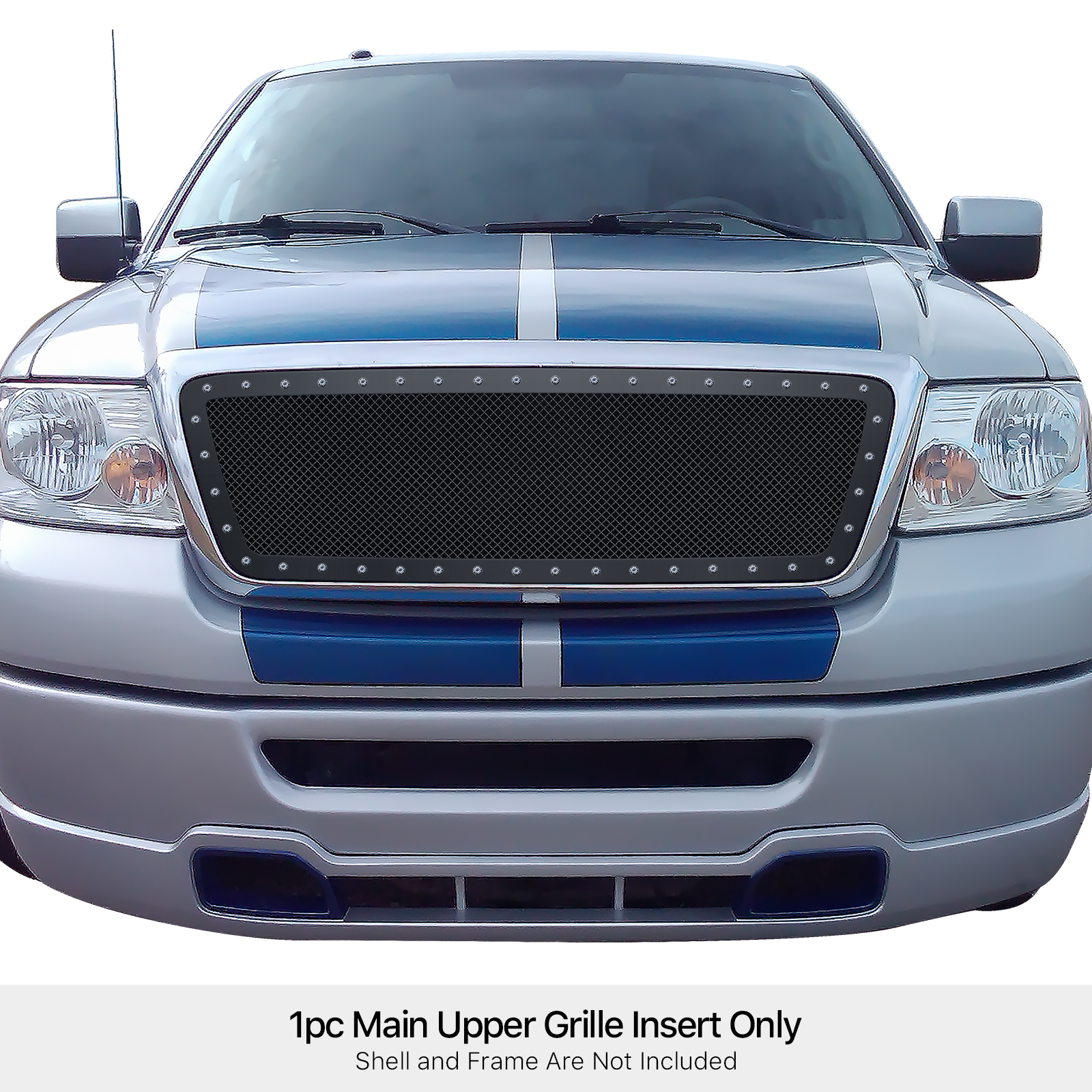 APS 2004-2008 Ford F-150 (Not For FX2 Model) Rivet Grille 1.8 mm wire ...