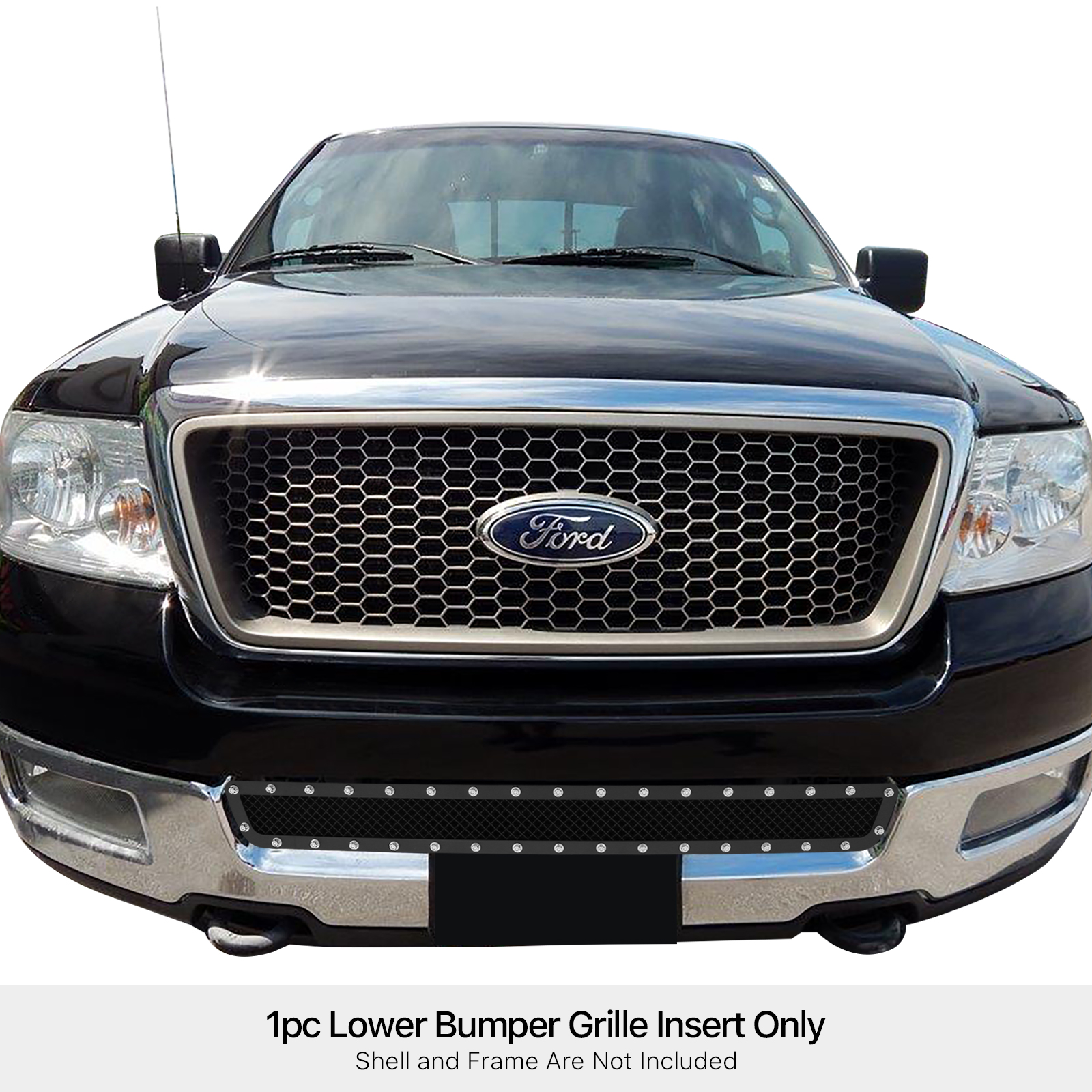 APS 2004-2005 Ford F-150 Rivet Grille 1.8 mm wire mesh rivet style