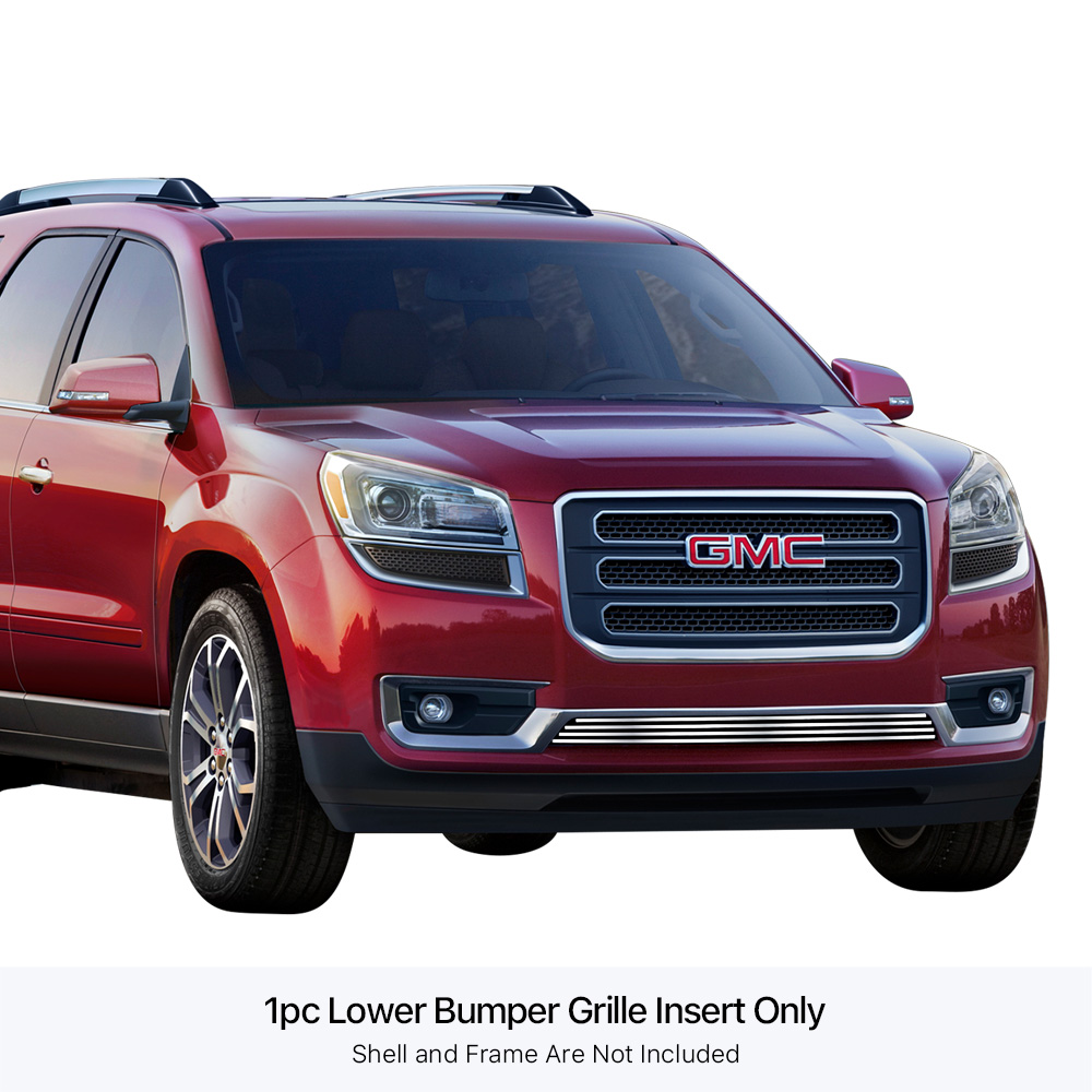 APS 2013-2016 GMC Acadia Stainless Steel Billet Grille 8x6 horizontal ...