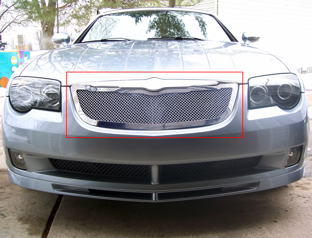 APS 2004-2008 Chrysler Crossfire Mesh Grille 1.8 mm wire mesh
