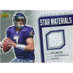 Autograph Warehouse 627034 Kyle Boller Player Worn Jersey Patch Football Card - Baltimore Ravens ...