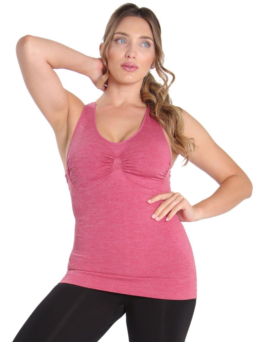 Memoi Msm 191 50113 L 3 Frontrunner Shaping Sport Tank Shapewear For