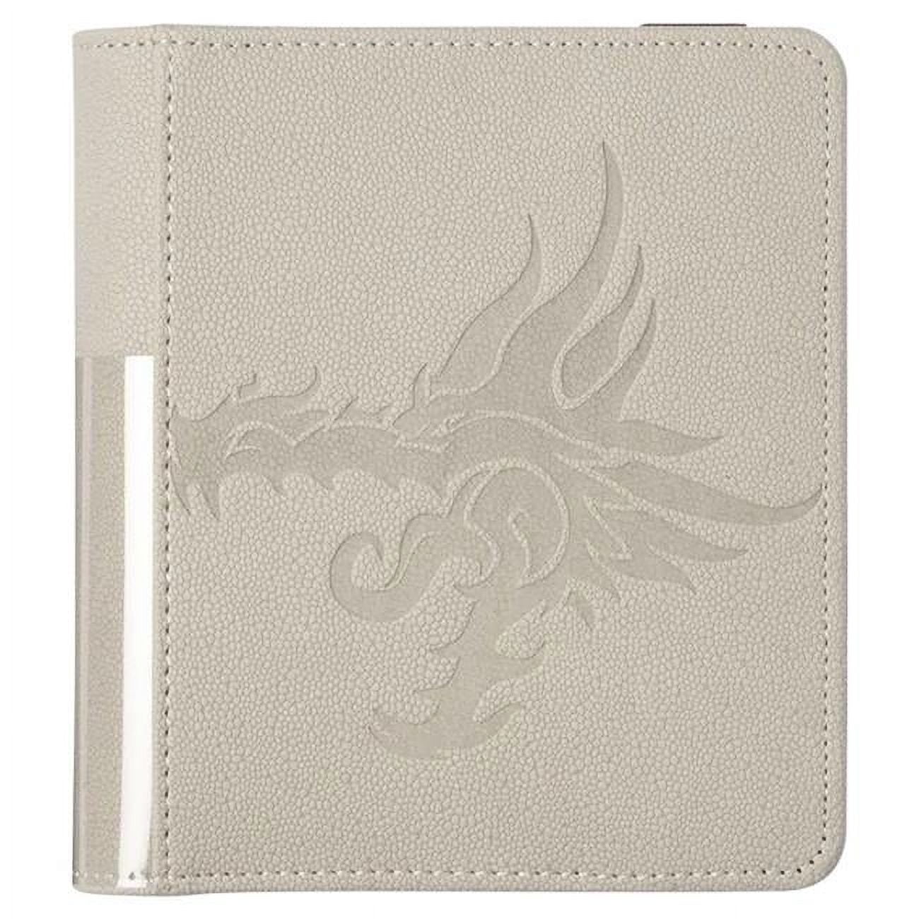 Cortesia Dragon Shield Card Codex 80 Binder, Ashen White