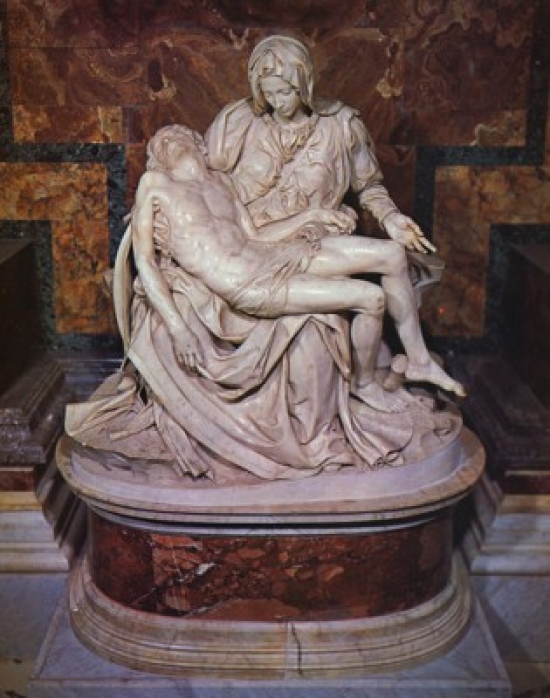 BrainBoosters The Pieta C1498 Michelangelo Buonarroti 1475-1564 Italian ...