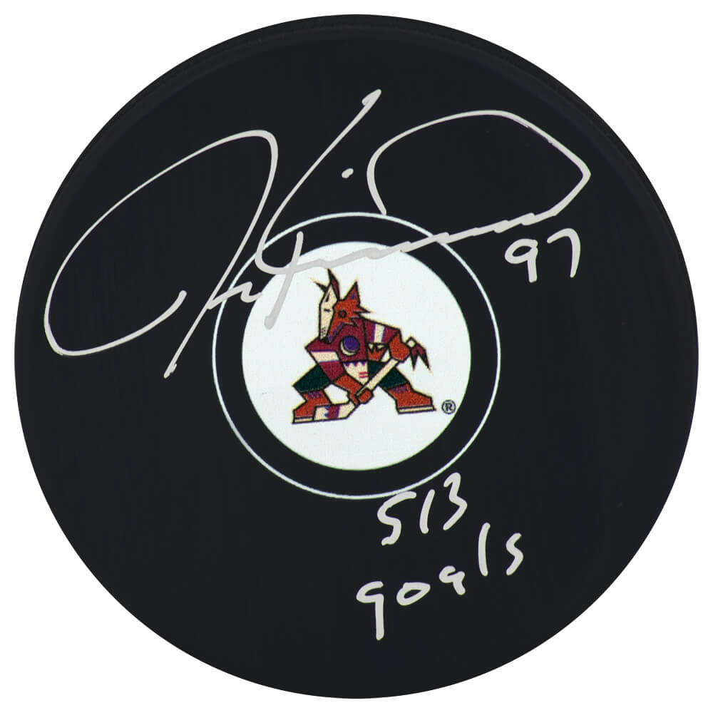 Schwartz Sports Memorabilia ROEPUC411 Jeremy Roenick Signed Arizona ... Schwartz Sports Memorabilia ROEPUC411 Jeremy Roenick Signed Arizona ...