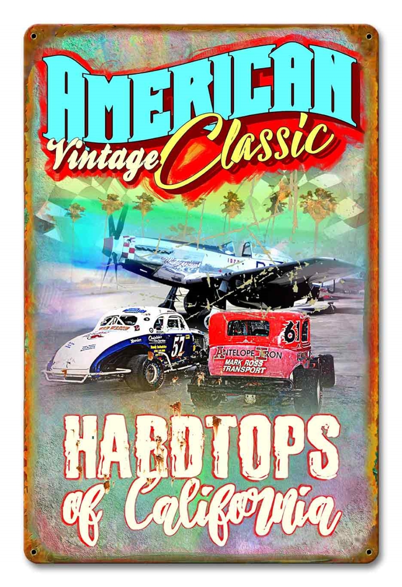 Past Time Signs Pasttime Signs PH011 12 x 18 in. PH011 American Classic Hardtops of California ...
