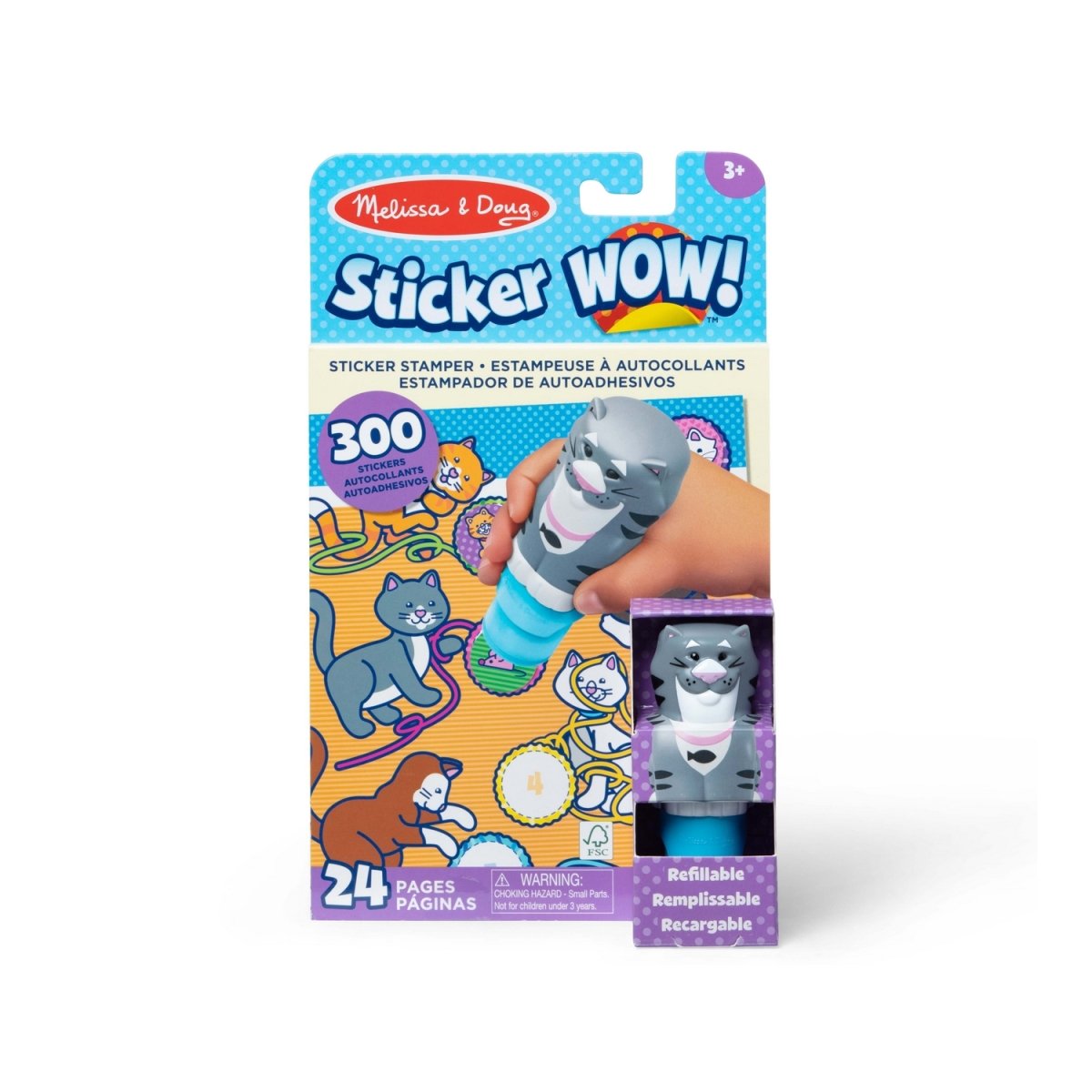 Melissa & Doug 50693 Melissa & Doug Sticker WOW! Activity Pad and ... Melissa & Doug 50693 Melissa & Doug Sticker WOW! Activity Pad and ...