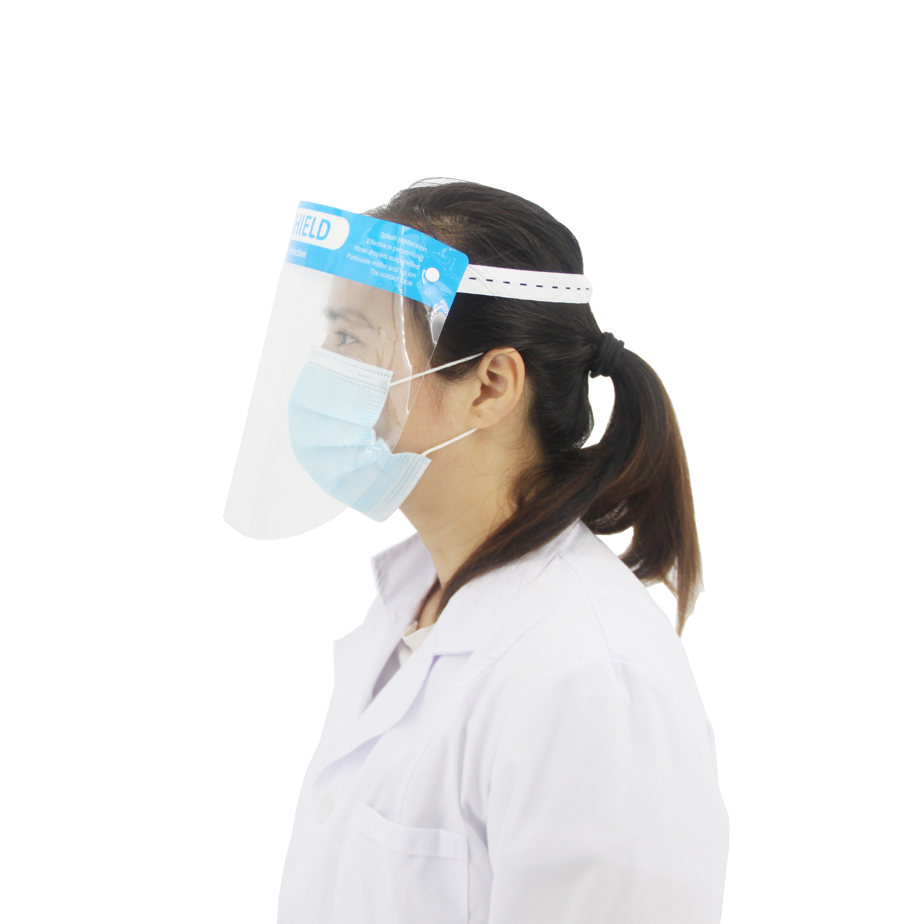 FixtureDisplays Fixturedisplays Full Face Shield Mask Washable Cover ...