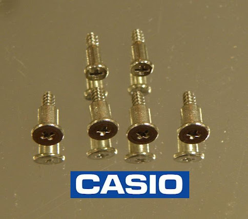 Casio Watch g shock parts Set/6 Bezel Screws GA120-GD100-GX56-GA150 ...