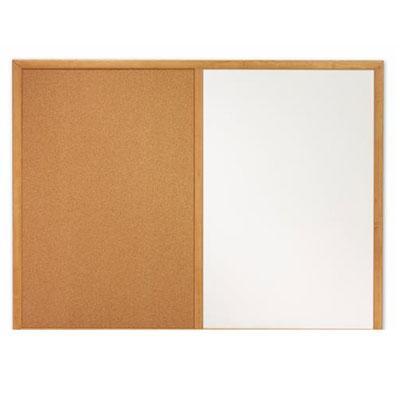 ACCO S553 3x2 Oak Combo Board