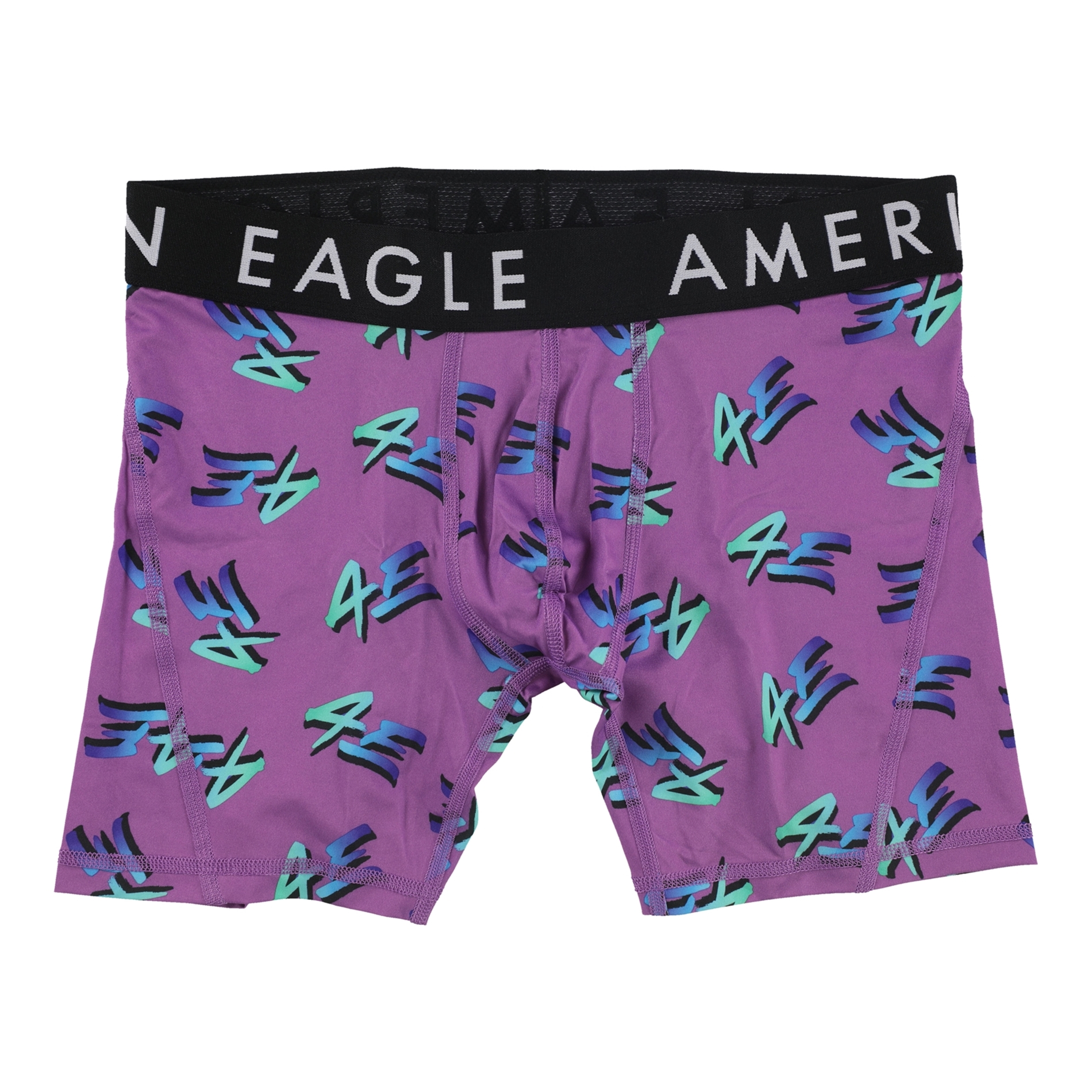 American Eagle Mens Ae Ombre Logo 1-Pack Underwear Boxer Briefs